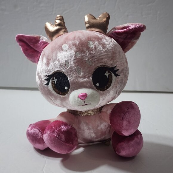 Gund | Toys | Gund P Lushes Pets Lissa Doemei Pink Doe Deer T8450 Sewn ...